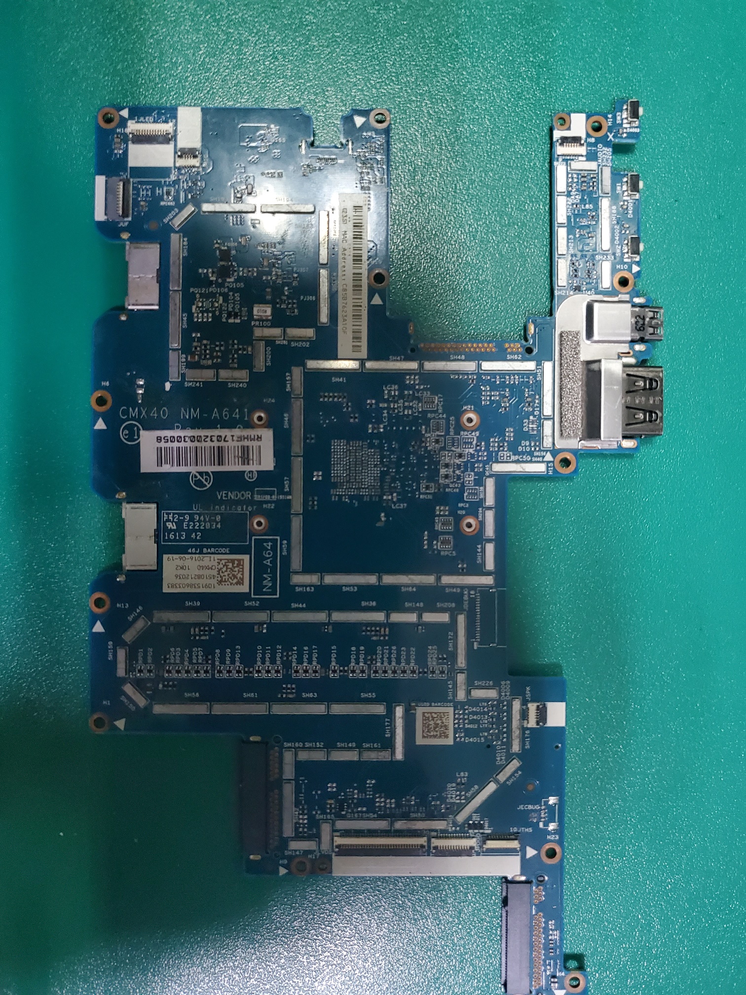 哪位有联想NM-A641电路图点位图？-迅维网-维修论坛