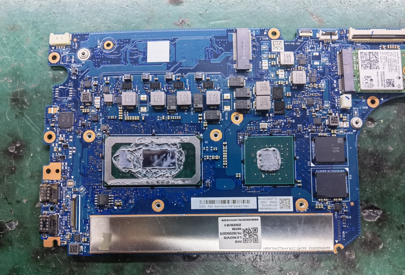 联想小新Pro-13 2019 10代i5 NM-C 591 进入系统后无规律死-迅维网-维修论坛